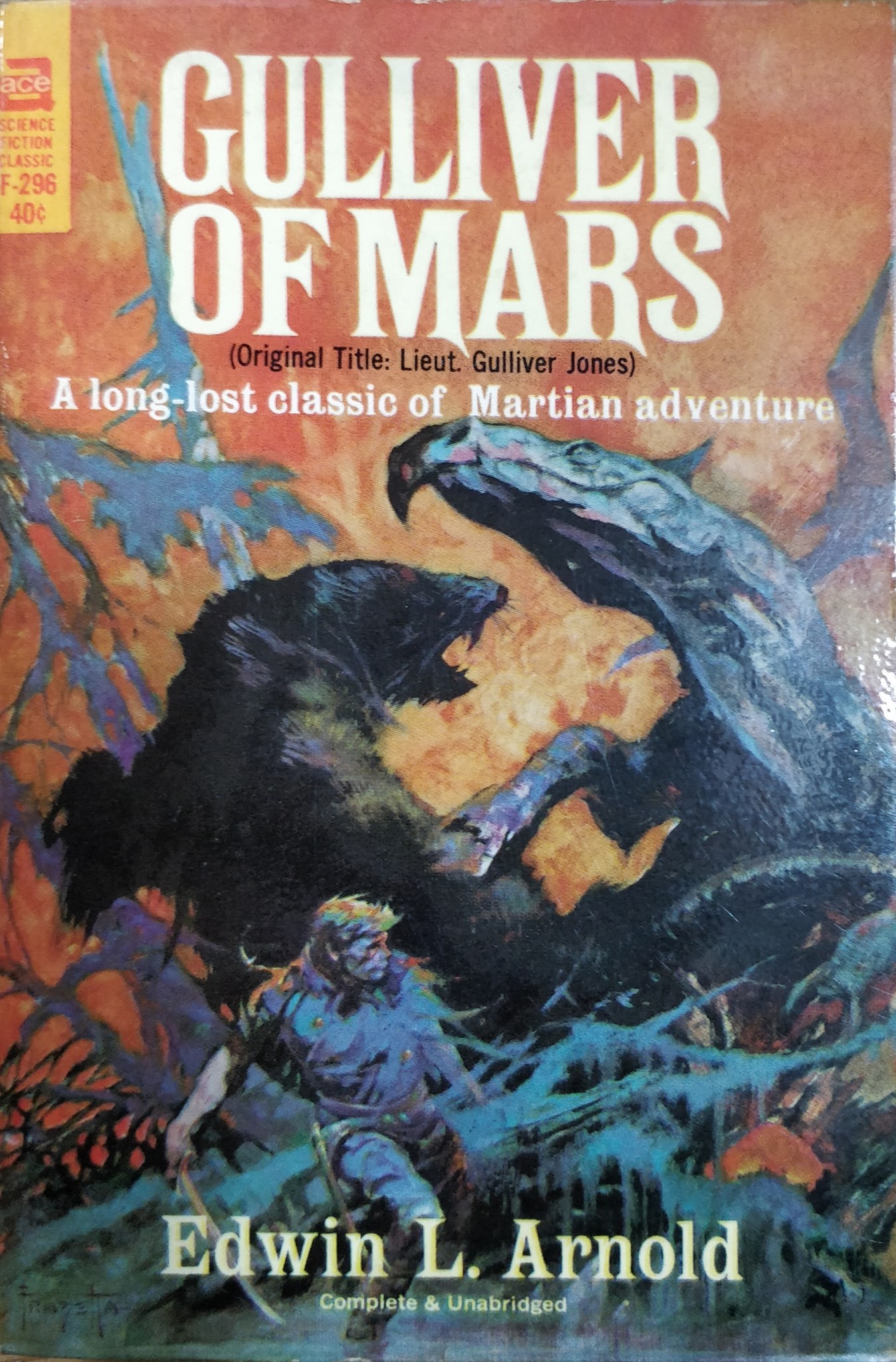 GULLIVER OF MARS – Edwin L Arnold – Not in Heckmondwike Book Shop