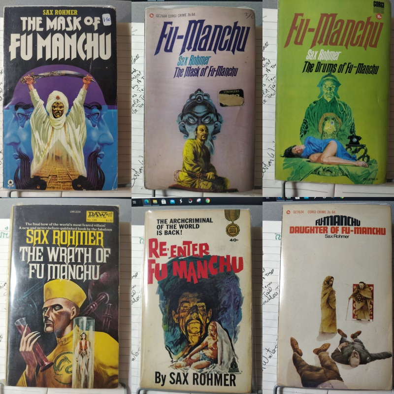 Fu Manchu – Sax Rohmer – Not in Heckmondwike Book Shop