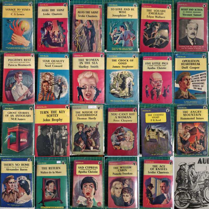 PAN 1st Series 1946 to 1958 – Not in Heckmondwike Book Shop